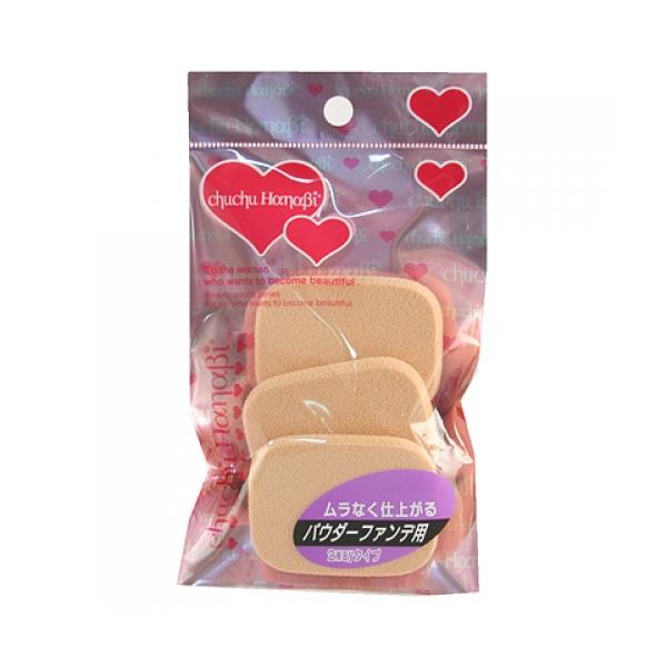 ソフトなタッチでなめらかな使用感。敏感肌の方にも。メイクをムラなく、美しく仕上げる。水あり、水なし両方使える2WAYタイプ。