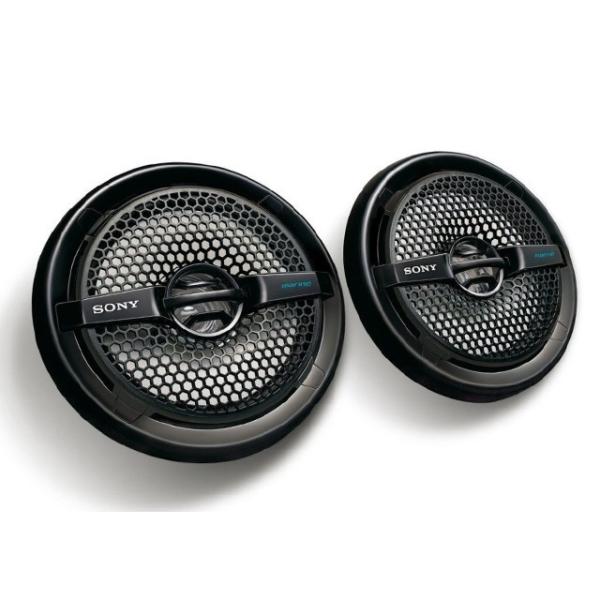 ■商品説明■・SONYマリン用防水 スピーカー・スピーカーは6.5インチ(16cm)です。■商品詳細■・再生音域：45Hz〜20KHz・インピーダンス：4Ω・音圧レベル：90db・許容入力：40W (最大140W)■販売単位■・1セット (...