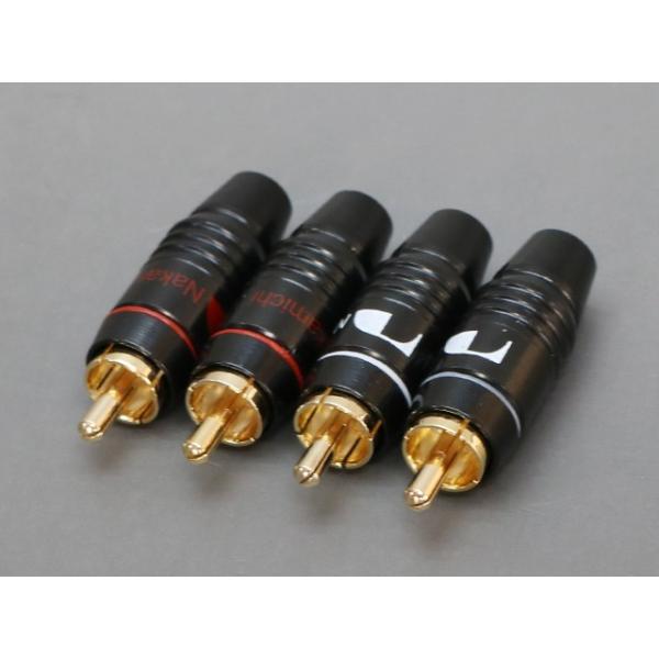 ■商品説明■・金メッキ RCAプラグ■販売単位■・1セット4本(赤2個・白2個) ■商品状態■・新品(未使用品)■お支払方法■・銀行振込・郵便振替・クレジットカード・代金引換 (代引き)■発送方法■・クロネコヤマト(宅急便)■注意事項■・写...