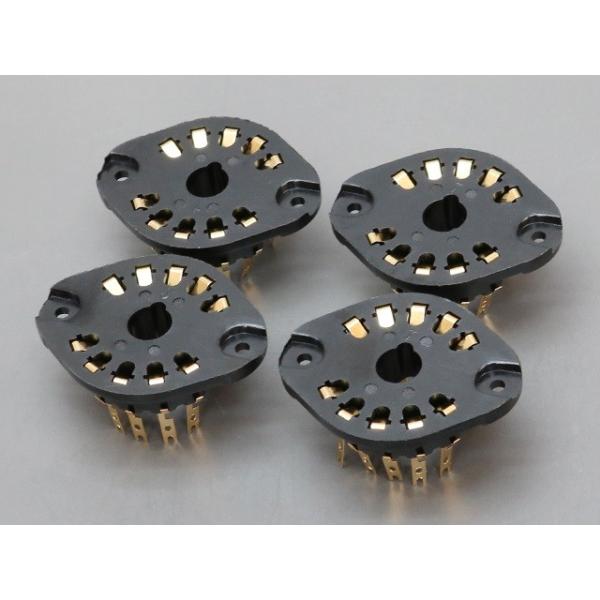 ■商品説明■・金メッキ 真空管ソケット 10ピン・EL156・EZ150・AZ11・AZ12などに適合■商品詳細■・サイズ:約55.6mm×12mm×44mm(足の長さを含まず)■販売単位■・1セット (4個)■商品状態■・新品(未使用品)...