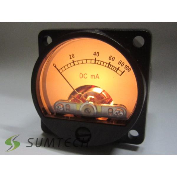 ■商品説明■・100mA(DC)アナログ電流計・12Vで中の電球が光ります。・真空管アンプの出力管の電流監視にご使用可能です。■販売単位■・1個■商品状態■・新品(未使用品)■お支払方法■・銀行振込・郵便振替・クレジットカード・代金引換 (...
