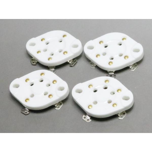 ■商品説明■・真空管ソケット 5ピン・46・76・807などに適合・写真は使い回しです。■販売単位■・1セット (4個)■商品状態■・新品(未使用品)■お支払方法■・銀行振込・郵便振替・クレジットカード・代金引換 (代引き)■発送方法■・ク...