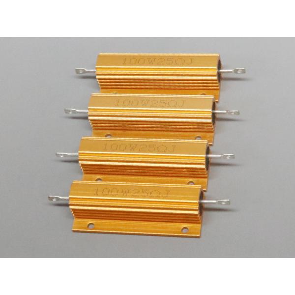 ■商品説明■・メタルクラッド抵抗 100W 25Ω ■販売単位■・1セット (4個)■商品状態■・新品(未使用品)■お支払方法■・銀行振込・郵便振替・クレジットカード・代金引換 (代引き)■発送方法■・クロネコヤマト(宅急便)■注意事項■・...