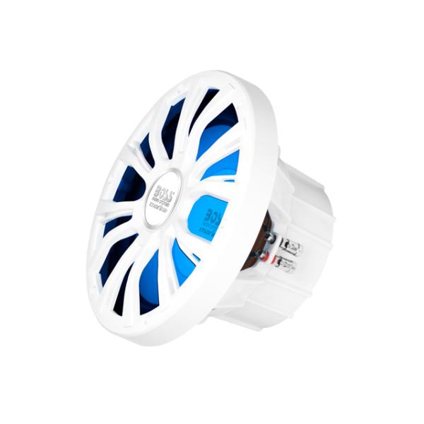 ■商品説明■・BOSS マリン用 LED付き 10インチウーハー■商品詳細■・サイズ：10インチ(25cm)・インピーダンス：4Ω・音圧レベル：87db・許容入力：最大800W・LED電圧：DC12V■販売単位■・1個■商品状態■・新品(未...