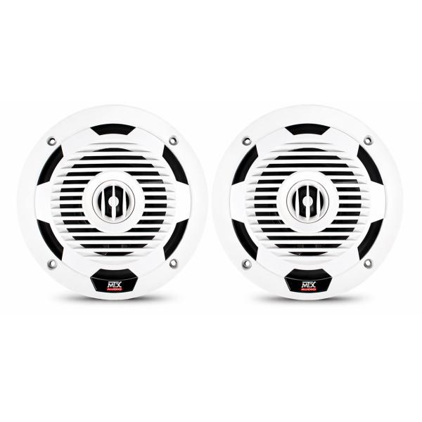 ■商品説明■・MTX マリン用防水 スピーカー・スピーカーは6.5インチです。■商品詳細■・再生音域：60Hz〜20KHz・インピーダンス：4Ω・音圧レベル：90db・許容入力：65W (最大130W)■販売単位■・1セット (2個)■商品...