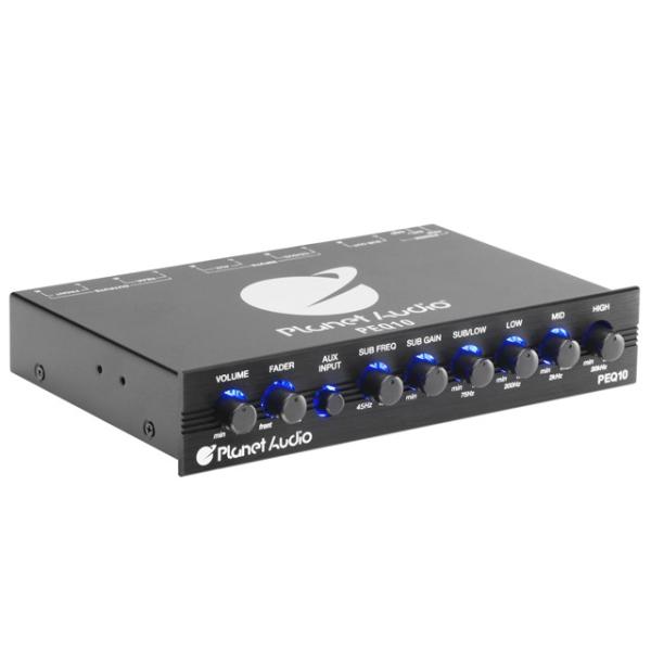 ■商品詳細■・仕様：4バンドイコライザー・入力：RCA2系統(2ch)・出力：サブウーハァー出力 フロント出力 リア出力 (RCA)・本体サイズ：約178mm×35mm×130mm・EQ center frequencies: 75Hz 〜...