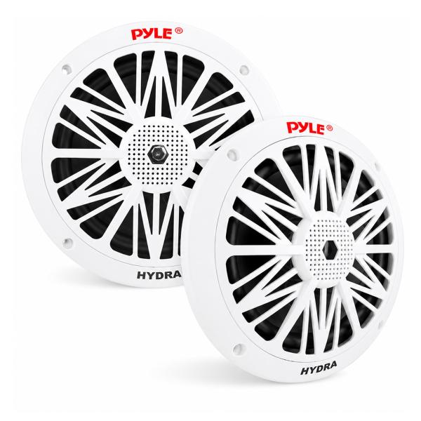 ■商品説明■・Pyle 6.5インチ 防水スピーカー■商品詳細■・再生音域：85Hz〜20KHz・インピーダンス：4Ω・音圧レベル：90db・許容入力：100W (最大200W)■販売単位■・1セット (2個)■商品状態■・新品(未使用品)...