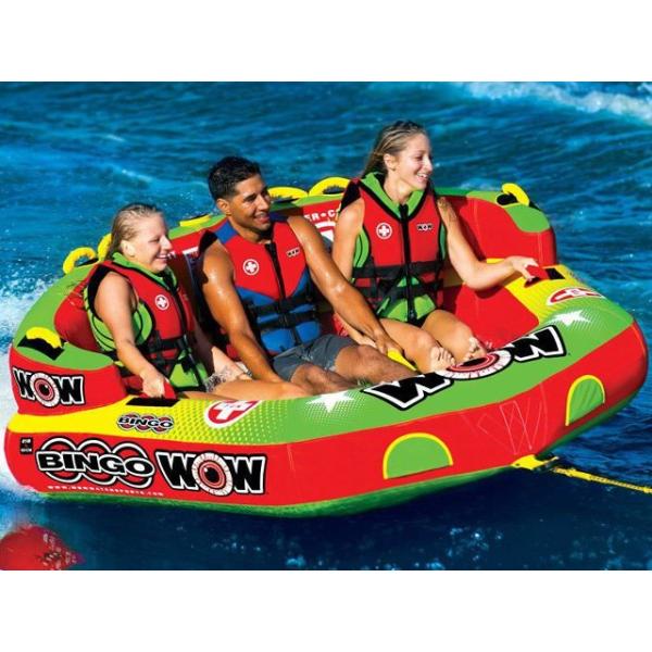 ■商品説明■・WOW トーイングチューブ 3人乗り■販売単位■・1個■商品状態■・新品(未使用品)■お支払方法■・銀行振込・郵便振替・クレジットカード・代金引換 (代引き)■発送方法■・クロネコヤマト(宅急便)