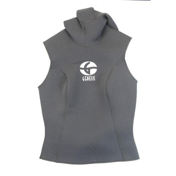 【中古品ランク】B【ブランド】GENESIS【色】ブラック【生地厚】2.5mm【状態コメント】・汚れ・変色など使用感はありますが、全体的に程度良好品です。・裏地に書き込みの塗りつぶしあり（写真参照）・レディース用・裏スキン（水に濡らしてから...