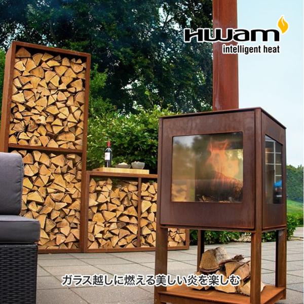 HWAM (ワム) アウトドアストーブ CUBIS CUBIS-4世界有数の環境先進国として知られるデンマークの薪ストーブ会社です。国内外で活躍するデザイナーや建築家が細部にまでこだわります。機能性を最優先に、その機能を最大限に活かした美し...