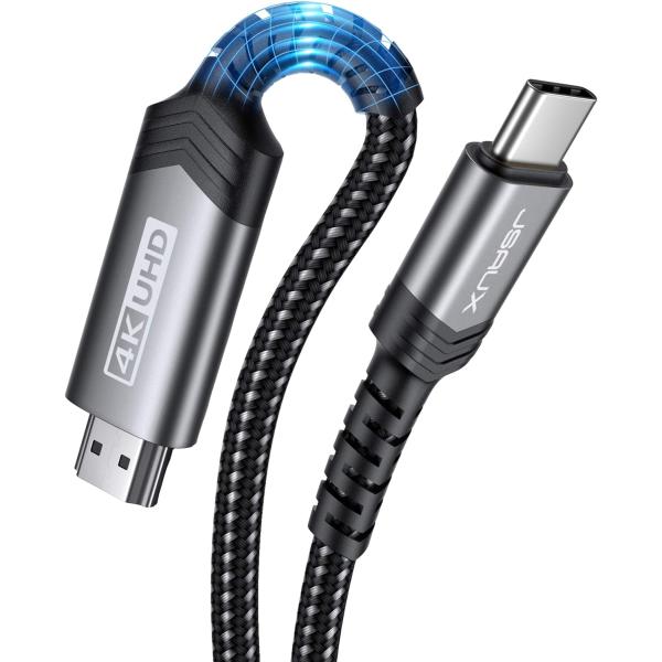 【強・4K @ 60Hz】：このhdmiケーブルで最大4K @ 60Hzの表示が可能です。1080P、1080I、720Pと下位互換性があります。（注：両方のデバイスがサポートしていければ、このケーブルは4K @ 60Hzの表示のみを出力し...