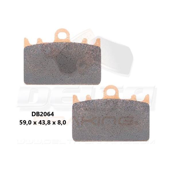 on-roadsDB2064 KAWASAKI 400 ZXR L1-L9 91-03 FL/FR R: DB2073DB2064 SUZUKI 250 RGV T 96 FL/FR R: DB2063ブレーキパッドは型式、年式によって違う...