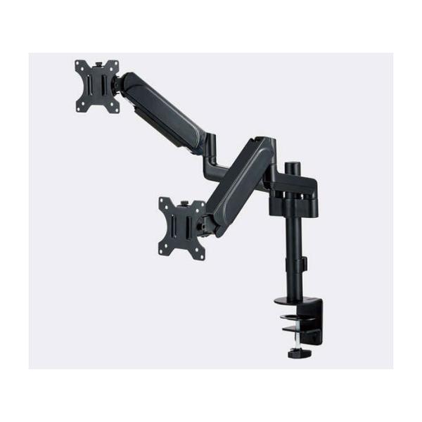 VESA対応：○ 総耐荷重量：18kg 固定方式：グロメット/クランプ固定式 対応モニターサイズ：32インチ