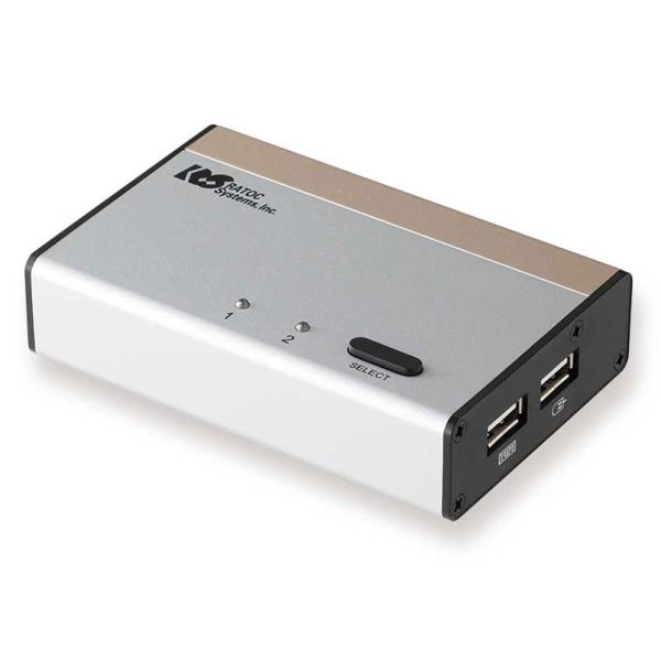 タイプ：卓上 接続台数：2台 電源：USB/AC 切替方式：ホットキー/本体セレクトボタン