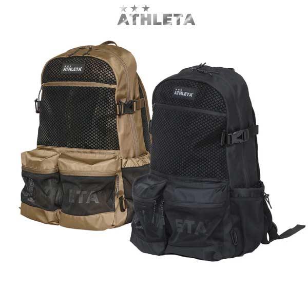 アスレタ(ATHLETA)/バッグ サッカー フットサル スポーツ リュック バックパック トレーニング ジム カバン 鞄 30L 05350■オン・オフ両方のシーンで活躍するバックパック■全面上部のポケットにボールの持ち運びにも便利なネッ...
