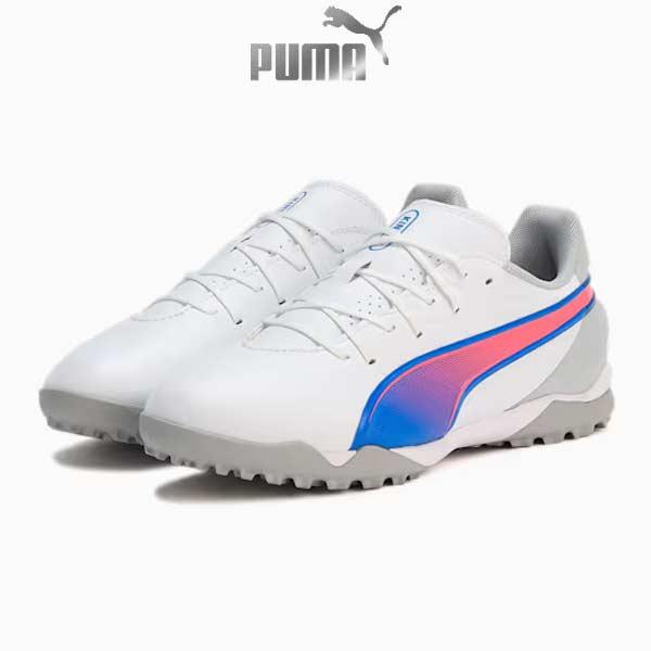 プーマ(PUMA)/サッカー ジュニア キッズ プーマ キング マッチ ミッド KING MATCH TT +MID トレーニングシューズ トレシュー 芝用 屋外用 108052-02■素晴らしいタッチと快適さを提供するキングコレクションに...