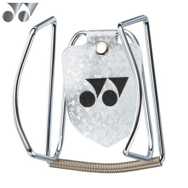 ヨネックス(YONEX)/ボールホルダー2 テニス・ソフトテニス兼用 硬式 軟式 AC471■激しく動いても、ボールをしっかりとホールド。■スカートやパンツ等が汚れにくい、泥よけ付き。■カラー：017)シルバー■素材本体：スチール（鉄）泥よ...