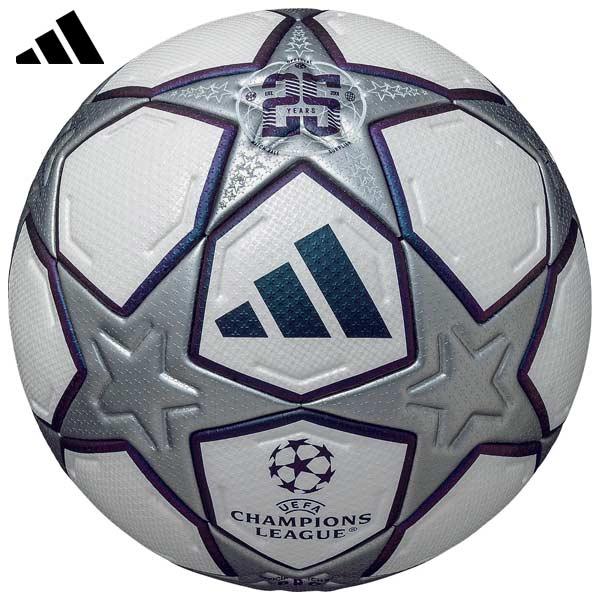 アディダス(adidas)/サッカー ボール フィナーレ 25周年 プロ アニバーサリーモデル UEFA チャンピオンズリーグ レプリカ JFA検定球 5号 ADF540TF■フィナーレの登場から25周年を記念したアニバーサリーモデル■UE...
