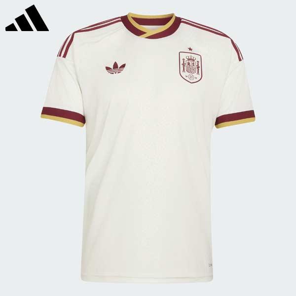アディダス(adidas)/レプリカユニフォーム/スペイン代表 2026 W杯 アウェイ レプリカ ユニフォーム ネームなし SPAIN ラ・ロハ KKK09-JN4397■クラシックなスペイン文学を称えるこのスペイン代表 26 アウェイ ...