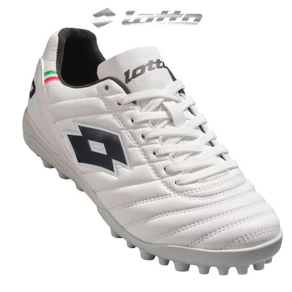 ロット(lotto)/トレーニング シューズ ロット STADIO JP TURF 4E マイクロファイバー ワイド ターフ 屋外用 トレシュー ホワイト ブラック LOSTADIO4-WHBK■JPで採用しておりますスタンダードラストと同...