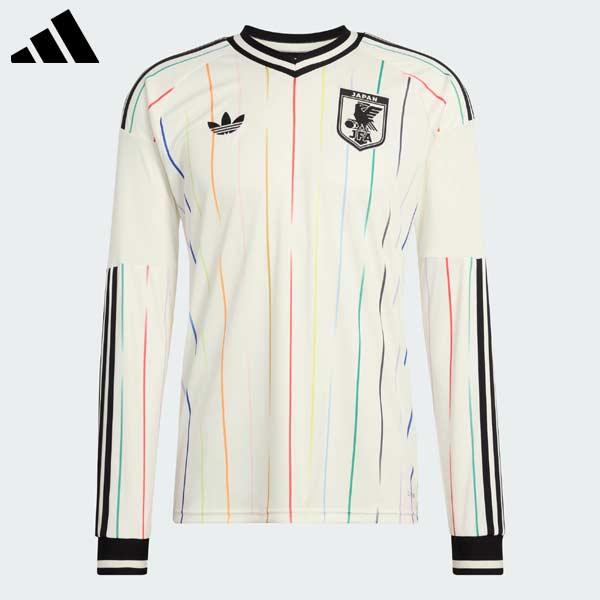 アディダス(adidas)/レプリカユニフォーム/日本代表 2026 W杯 アウェイ レプリカ 長袖 ユニフォーム ロングスリーブ ネームなし ホワイト NCX60-JZ9697■「Colours Beyond the Horizon（垣根...