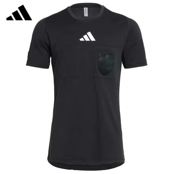 アディダス(adidas)/サッカー レフェリー 半袖シャツ 接触冷感 ウェア 審判服 ショートスリーブ マジックテープ付き ODW41-KK8094■日本国内限定■接触冷感付きのシャツになりますので、夏場の暑い時期でも着用可能な商品■左胸...