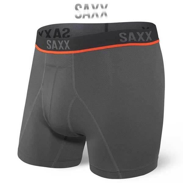 サックス(SAXX)/ボクサーブリーフ パンツ 下着 アンダーウエア キネティック HD SXBB32-GRA■4ウェイストレッチ素材を使用したセミコンプレッションアンダーウェアは、幅広いスポーツやフィットネスに対応します。■フィット感と機...