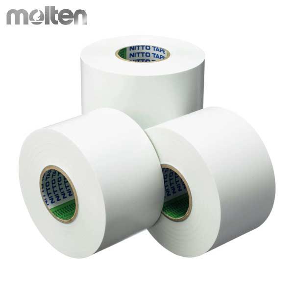 モルテン(molten)/ビニールラインテープ 幅5cm 4巻入 曲線用 体育館 バスケット バレー ハンド トッジ TV1015-W【種別】 ラインテープ【メーカー名】 モルテン(molten)【素材】 ビニル樹脂【サイズ】 幅50mm×...