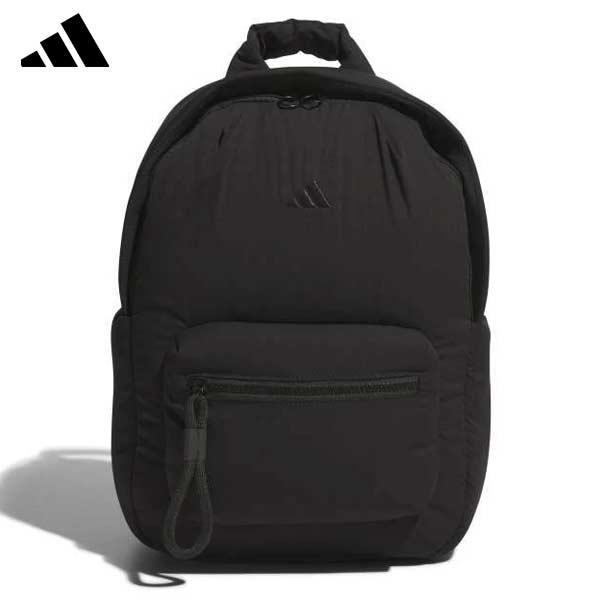 アディダス(adidas)/バッグ マストハブ パフィー バックパック リュックサック ブラック ZG728-JZ4409■耐久性の高い熱可塑性エラストマー（TPE）素材を底面に使用した中わた入りバックパック。■街中を自転車で走るときも、図...