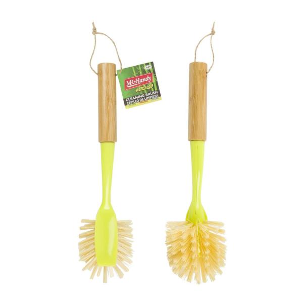 ■湾曲した部分も磨きやすいラウンドタイプのミニブラシ■コップを洗うのに最適サイズ：約24cm素材：バンブー、プラスチック、ソフトブラシ原産国：CHINA