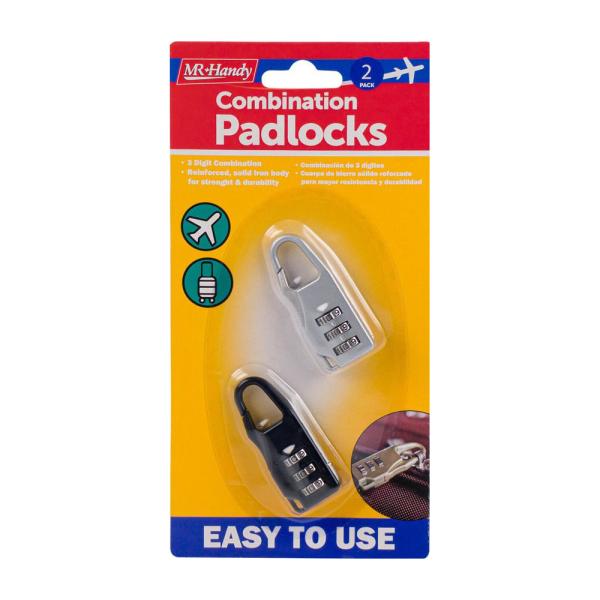 ■スーツケース、ロッカー、物置などで使える南京錠2個セット。■3桁の数字でロックします。素材：金属原産国：CHINA【配送について】メール便送料：200円（税別）※メール便にてお送りします。宅配便（別途宅配便送料）、代引きをご希望の場合はプ...