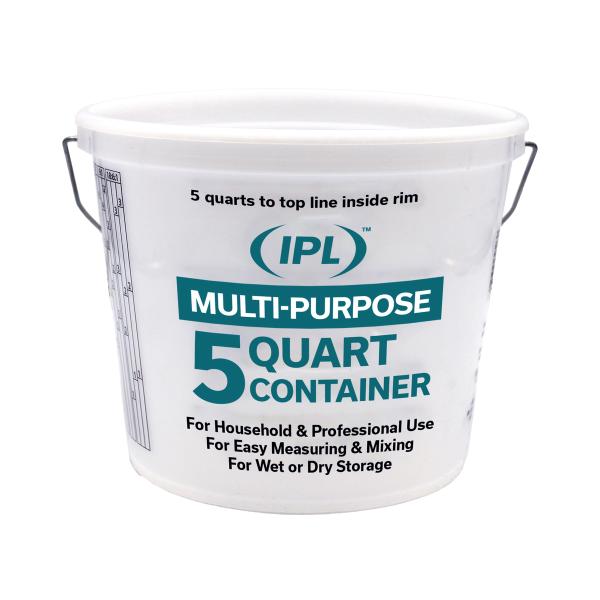 【製品詳細】■目盛がついてマルチにつかえる樹脂製5クォートバケット（バケツ）■溶剤にも強く塗料などの混合に最適なカップです■ペイント作業、ペンキ塗り、DIY作業の際の計量カップに■ちょっとした掃除用や小物入れ、インテリアなど使い方いろいろ容...