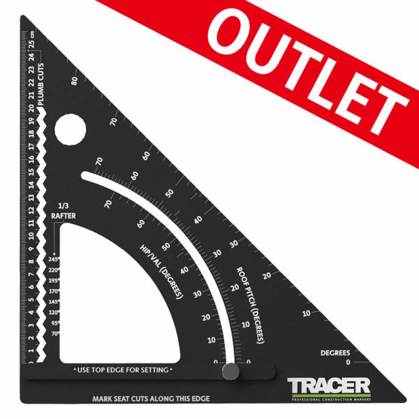 【アウトレット品】廃番商品のため、セール価格にて販売中です。 入荷時、在庫時についたキズや汚れなどがある場合があります。 TRACERのマーキングツールとも相性抜群、迅速かつ正確な計測ができるスクエア定規●PIVOTを使い回転させるだけでシ...