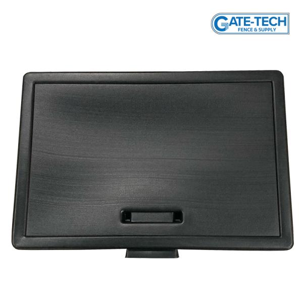 【製品詳細】通行禁止、進入禁止、行列案内、通路案内などに、建設現場、工事現場、公園、ビル、店舗、駐輪場でお使いいただけます。■サイズ：59×42×13cm■材質：HDPE■生産国：CHINA■GATE-TECHウェイトスクエアコーン専用オプ...