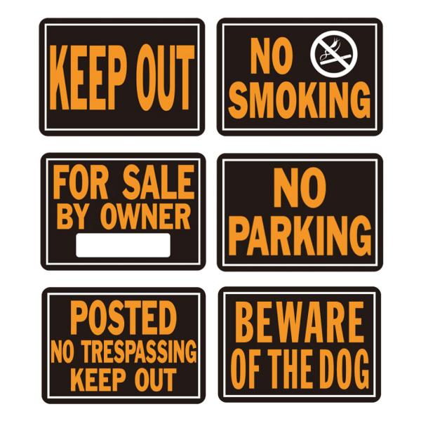 ■視認性に優れたHI-VISオレンジとブラックのアルミサインプレート■サイズ：約23×36cm■材質：アルミ※ロットによりデザインが変更となる場合がございます■配送について■代引きの場合は宅配便送料＋手数料が必要となります。■注意確認事項■...