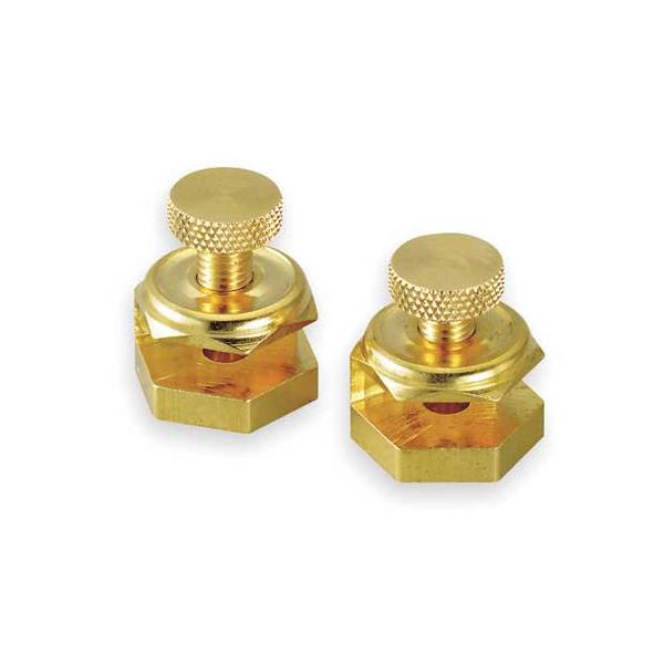 直角スケールやスクエアに取り付け、木材と固定する事により安定したケガキやカット作業が可能。耐久性にすぐれた蝶ネジを採用して、連続の作業にも最適。材質：スチール生産国：CHINA 【配送について】メール便送料：200円（税別）※メール便にてお...