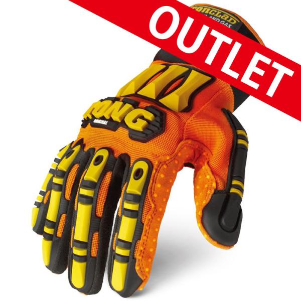 【アウトレット品】廃番商品のため、セール価格にて販売中です。入荷時、在庫時についたキズや汚れなどがある場合があります。 【製品詳細】■ハイパフォーマンスKONGシリーズ。■過酷な環境でも対応可能なインダストリアルHeavyDutyグローブ。...