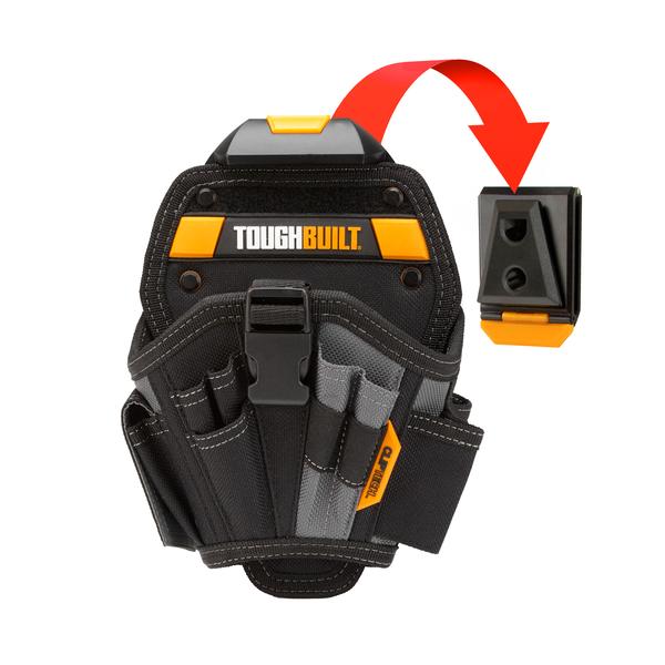 ・TOUGHBUILTヘビーデューティー仕様ホルスター。・特許取得のTOUGHBUILT ClipTech?対応でベルトや壁などへ簡単に脱着可能。・電動ドリル/電動ドライバー用ストラップ付メインポケット、2 つのドライバーループ、カバー付き...