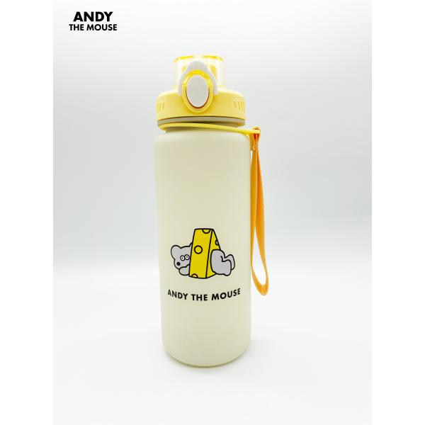 爽やかなイエローのウォーターボトル。様々な表情のANDYがプリントされています。BPAフリーのコポリエステル素材なので体に優しく軽くて丈夫、熱や衝撃に強いので屋外の持ち運びに便利なボトルです。耐熱/耐冷温度:耐熱70℃耐冷０℃【素材・原材料...