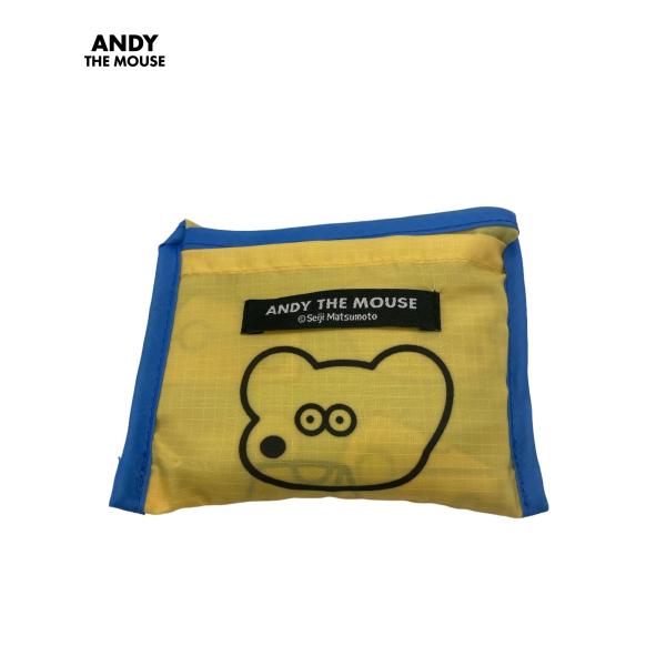 表裏で違うANDYの柄が楽しめるエコバッグです。くるくる丸めてゴムバンドで留めるか、内ポケットに入れてコンパクトに持ち運べます。<取り扱いのご注意>・雨や汗、摩擦により色移りすることがありますので、ご注意ください。・破損の原因と...