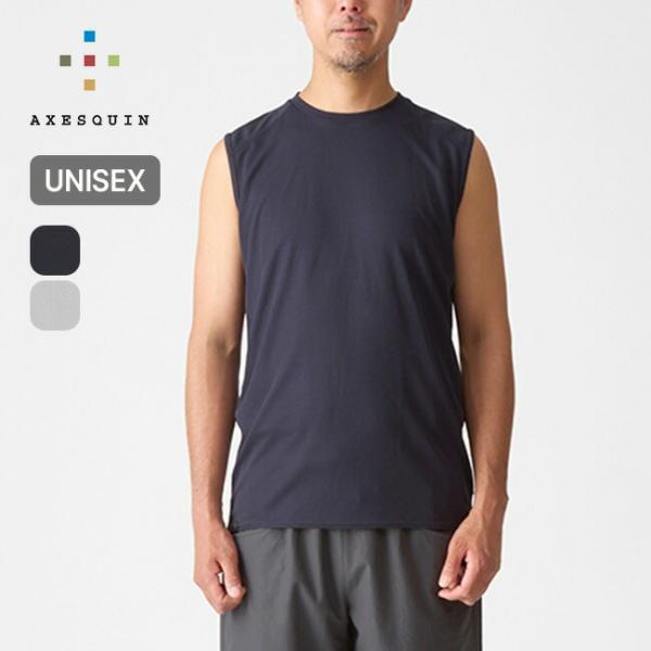 異次元の通気性を実現したベンチレーションタンクトップ。■ブランド名：AXESQUIN  ■商品名：ベンチレーションタンクトップ  ■商品型番：011126  ■カラー：ディープウェル【011126-D96】,グレーシャーグレイ【011126...