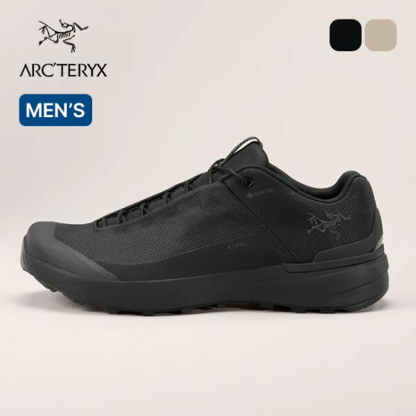※人気商品の為、お1人様1個までに購入制限させていただきます。履き口の低い防水ハイキングシューズ。■ブランド名：ARC'TERYX ■商品名：コペックGTX メンズ ■商品型番：L08195600 ■カラー：ブラック／ユーコン,ルーン／キャ...