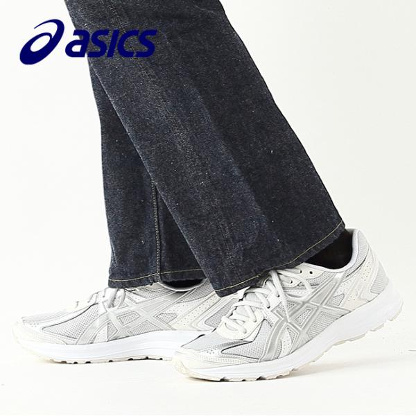 アシックスのランニングシューズのアーカイブから主要なデザインの影響を受けているJOG 100S■ブランド名：asics ■商品名：ジョグ100S ユニセックス ■商品型番：1203A684 ■カラー：クラウドグレー／ピュアシルバー【1203...