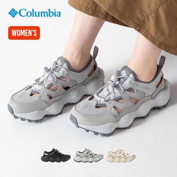 一足で2度楽しむサンダル×スニーカーの女性モデル■ブランド名：Columbia ■商品名：スライブ リバイブ シャンダル【ウィメンズ】 ■商品型番：YL7787 ■カラー：ブラック／モニュメント【YL7787-010】,グレー／アイスピュア...