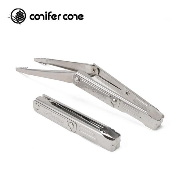 メタルの質感と、精度とを兼ね備えたワンランク上のフォールディングトング。■ブランド名：conifercone ■商品名：フォールディングトングアングルマスターMS ■商品型番：CC-AGMS01 ■カラー：ー ■サイズ：（使用時）長さ260...