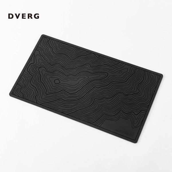 水滴もズレも防ぐ、荒島岳モチーフのラバーバーマット■ブランド名：DVERG■商品名：Topographic Bar Mat■商品型番：―■カラー：ブラック,ブラウン■サイズ：590mm×340mm■素材：ラバー■重量：ー■生産国：中国ドベル...