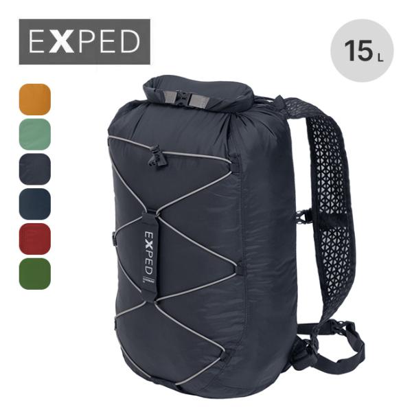 ■ブランド名：EXPED ■商品名：クラウドバースト 15L ■商品型番：396508 ■カラー：ゴールド【396508-G10】,セージ【396508-S01】,ブラック【396508-B02】,ネイビー【396508-N00】,バーガン...