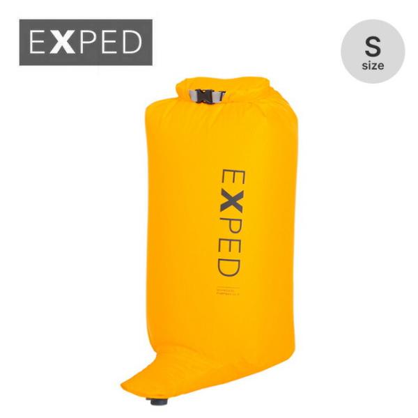 インフレータブルマット用のバッグとしても使えるポンプ軽量タイプ■ブランド名：EXPED ■商品名：シュノッツェルポンプバッグUL S ■商品型番：395737 ■カラー：サンシャイン【395737-S70】 ■サイズ：60 × 20 × 1...