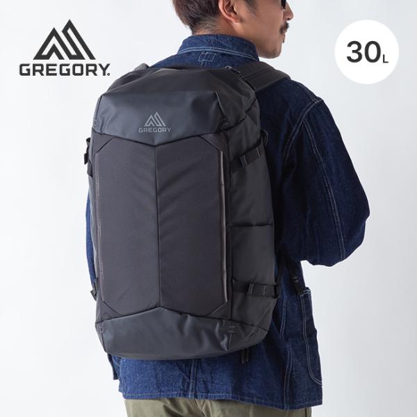 シンプルなフォルムと人間工学に基づいたトレイル用ショルダーハーネス搭載のコンパス30■ブランド名：GREGORY ■商品名：コンパス30 ■商品型番：― ■カラー：ユニバースブラック【1426342480】,シルバーグレー【14263418...