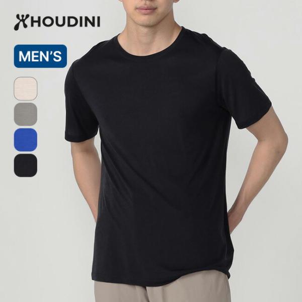 柔らかく滑らかで非常に着心地の良いTシャツ■ブランド名：HOUDINI ■商品名：ツリーTee メンズ ■商品型番：840048 ■カラー：サンドストーム【840048-148】,グリーンネス【840048-207】,トライブブルー【840...